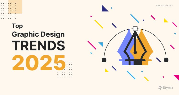 11 Top Graphic Design Trends For 2025 | Stymix